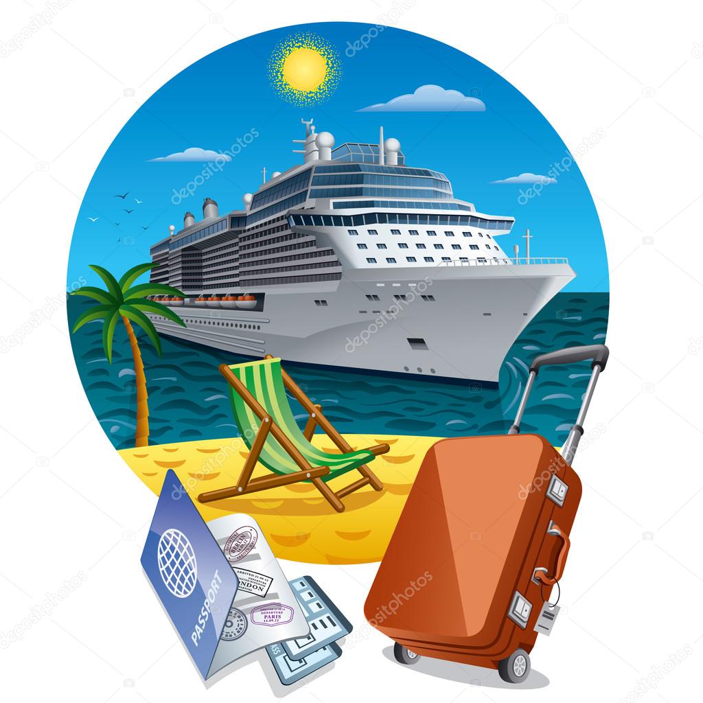 Clipart Of Cruise Ships