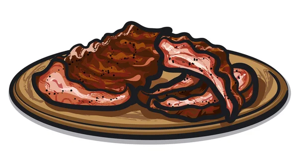 ᐈ Bbq ribs clip art stock cliparts, Royalty Free bbq ribs illustrations ...