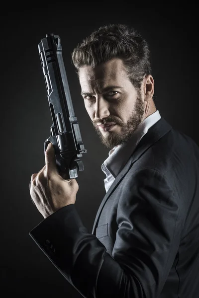 Man with gun Stock Photos, Royalty Free Man with gun Images ...