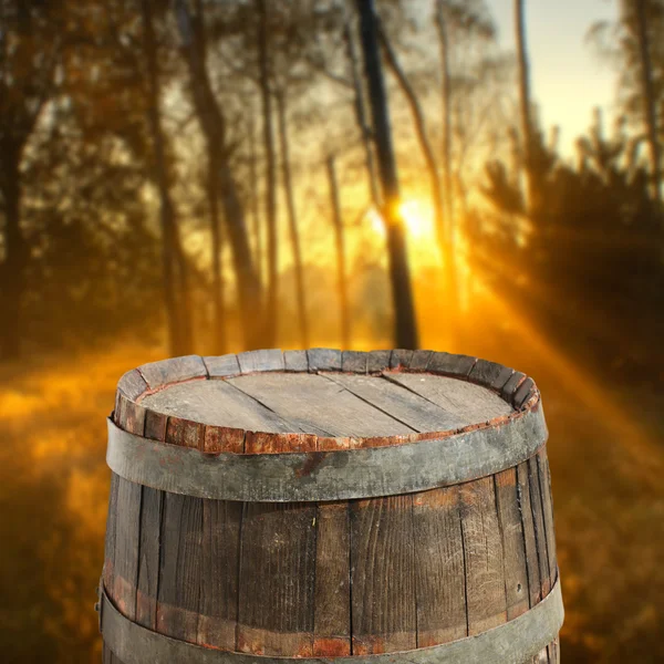 Empty barrel for product display — Stock Photo © kwasny222 #63111621