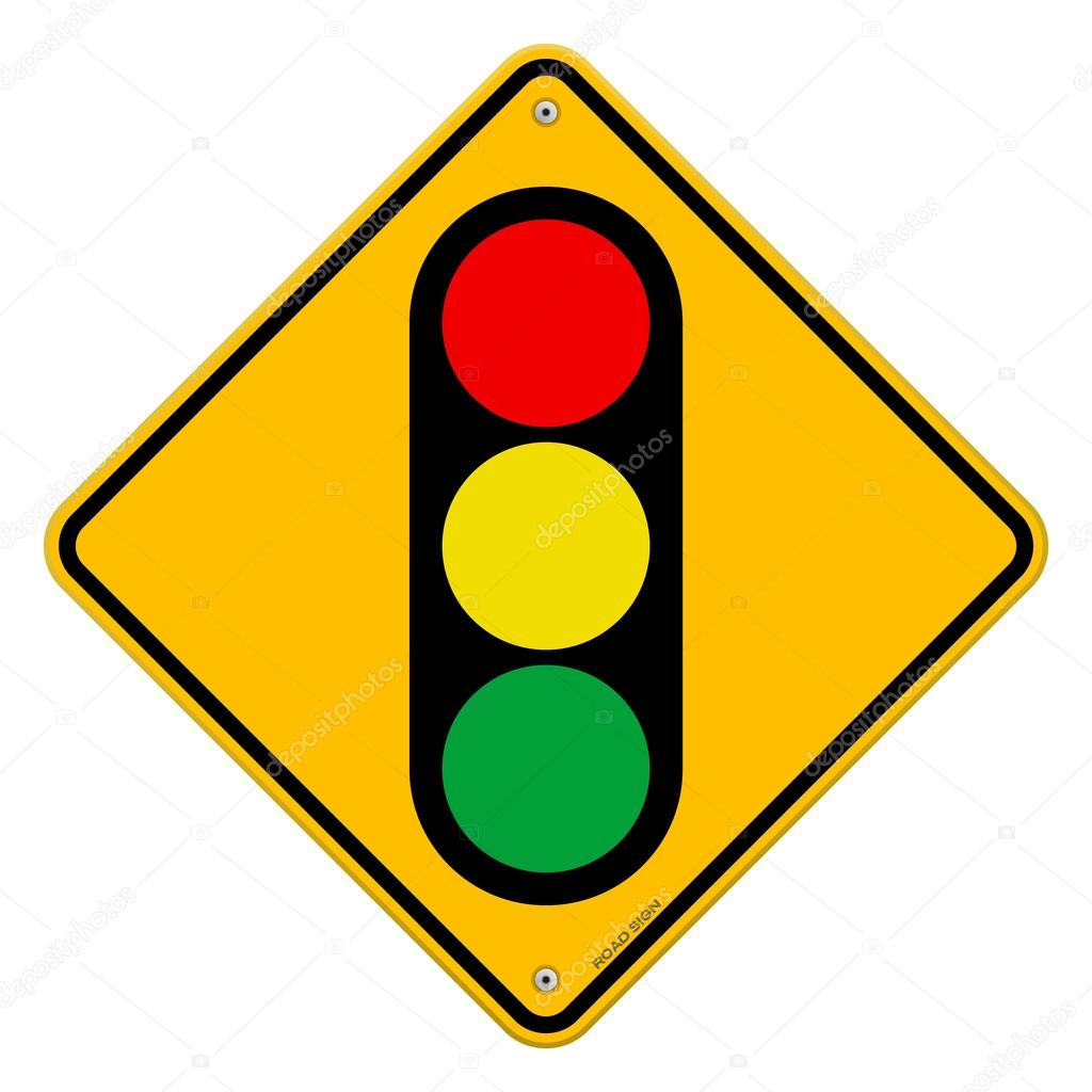 Yellow Stop Light Clip Art