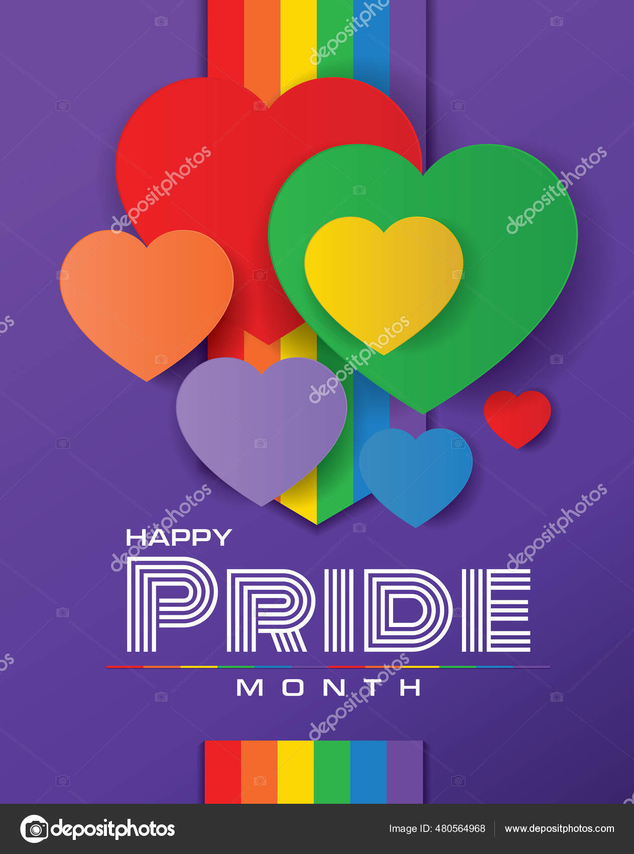 Happy Pride Month Banner Design Lgbtq Celebrating Vector Illustration ... Happy Pride Month Banner Design Lgbtq Celebrating Vector Illustration ...