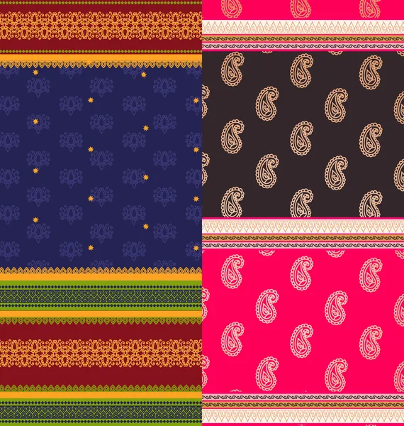 Sari border Vector Art Stock Images | Depositphotos