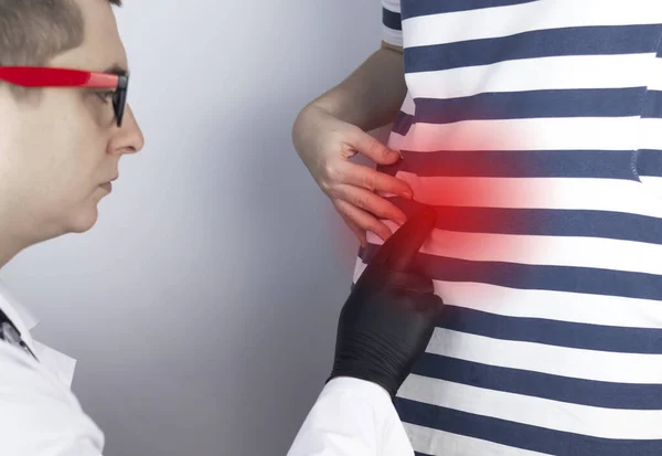 Abdominal palpation Stock Photos, Royalty Free Abdominal palpation ...