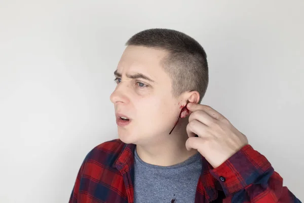 Bleeding ear Stock Photos, Royalty Free Bleeding ear Images | Depositphotos