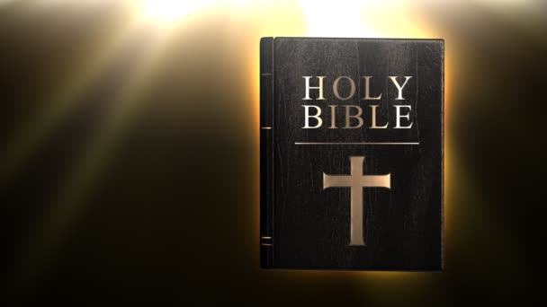 Holy bible animated — Stock Video © CLIPAREA #52676379