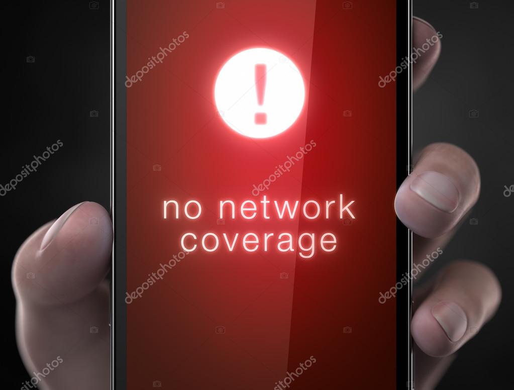 No network coverage sign — Stock Photo © CLIPAREA #54888335