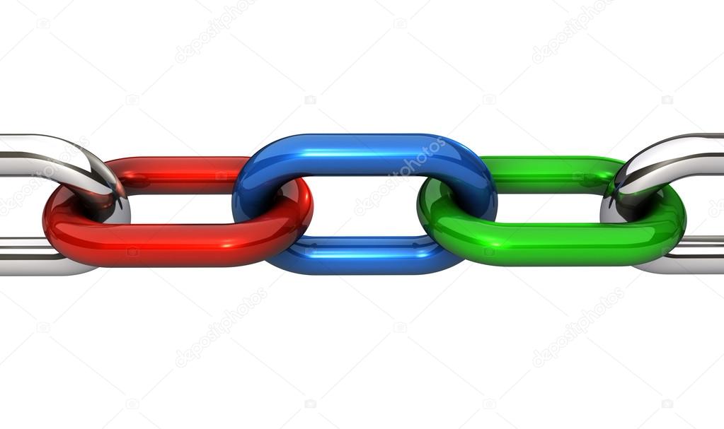 Business Teamwork Collaboration Chain Concept Stock Photo by ...