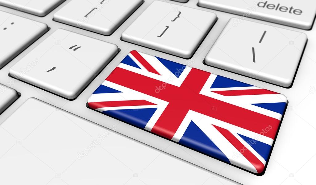 British Computer Keyboard