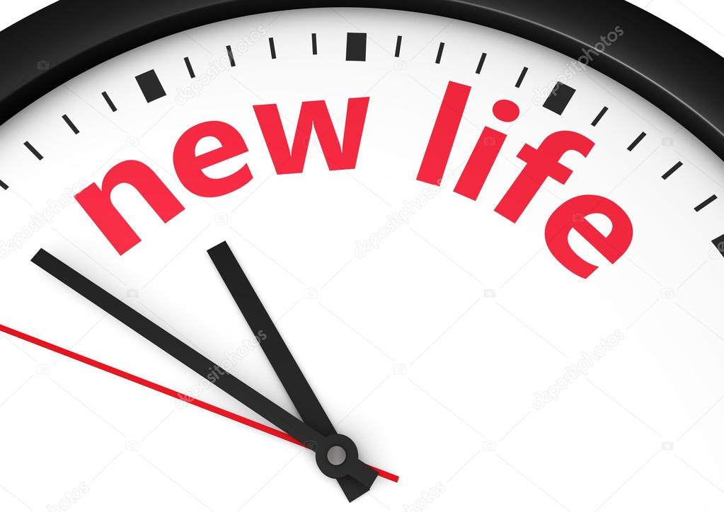 Time For A New Life Concept Stock Photo by ©NiroDesign 91472050