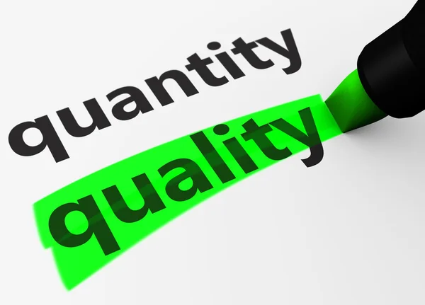 Quality not quantity Stock Photos, Royalty Free Quality not quantity ...