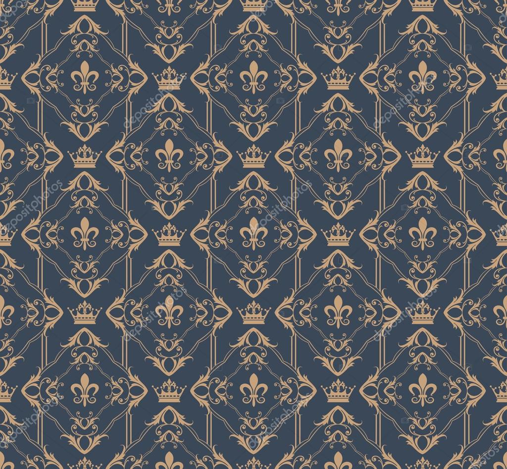 Vintage seamless pattern — Stock Vector © kio777 #119977016