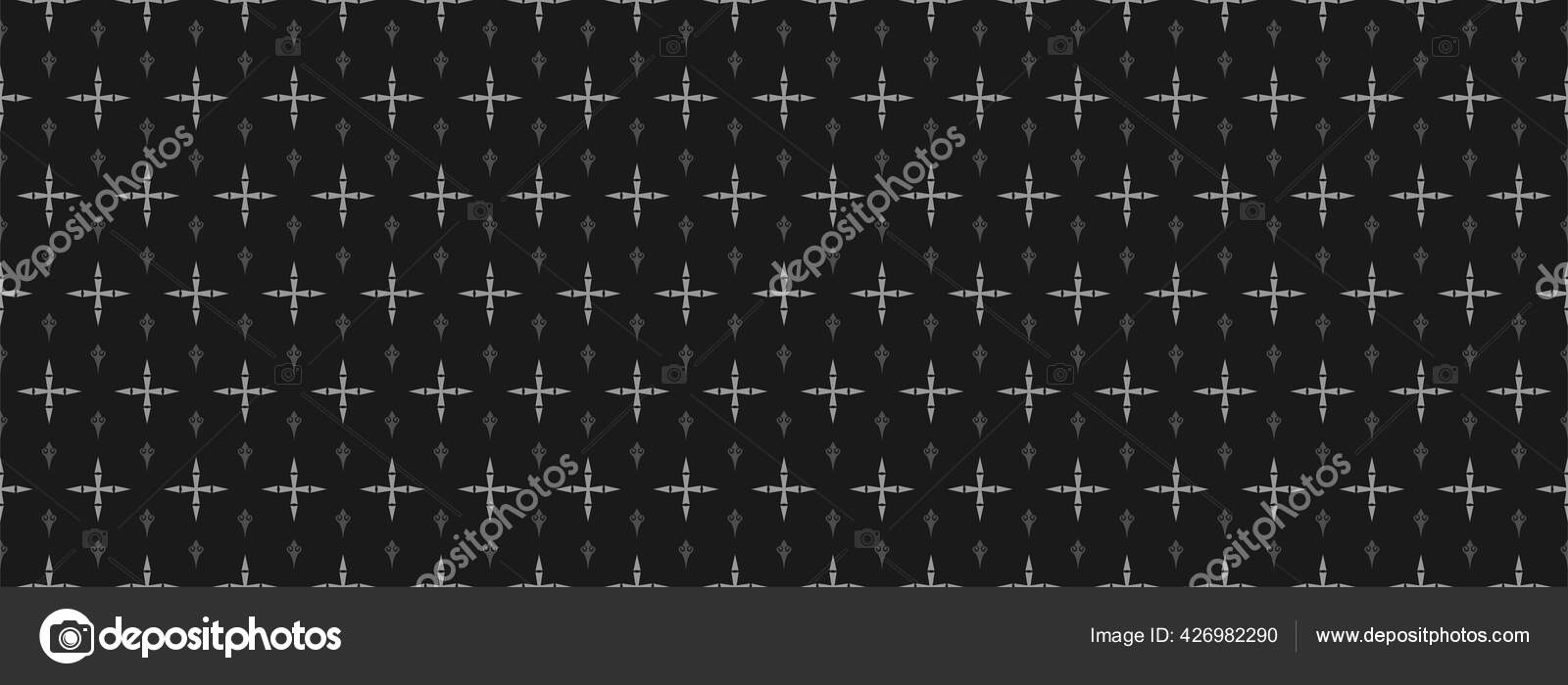 Dark Seamless Pattern Background Wallpaper Texture Your Design Vector ...