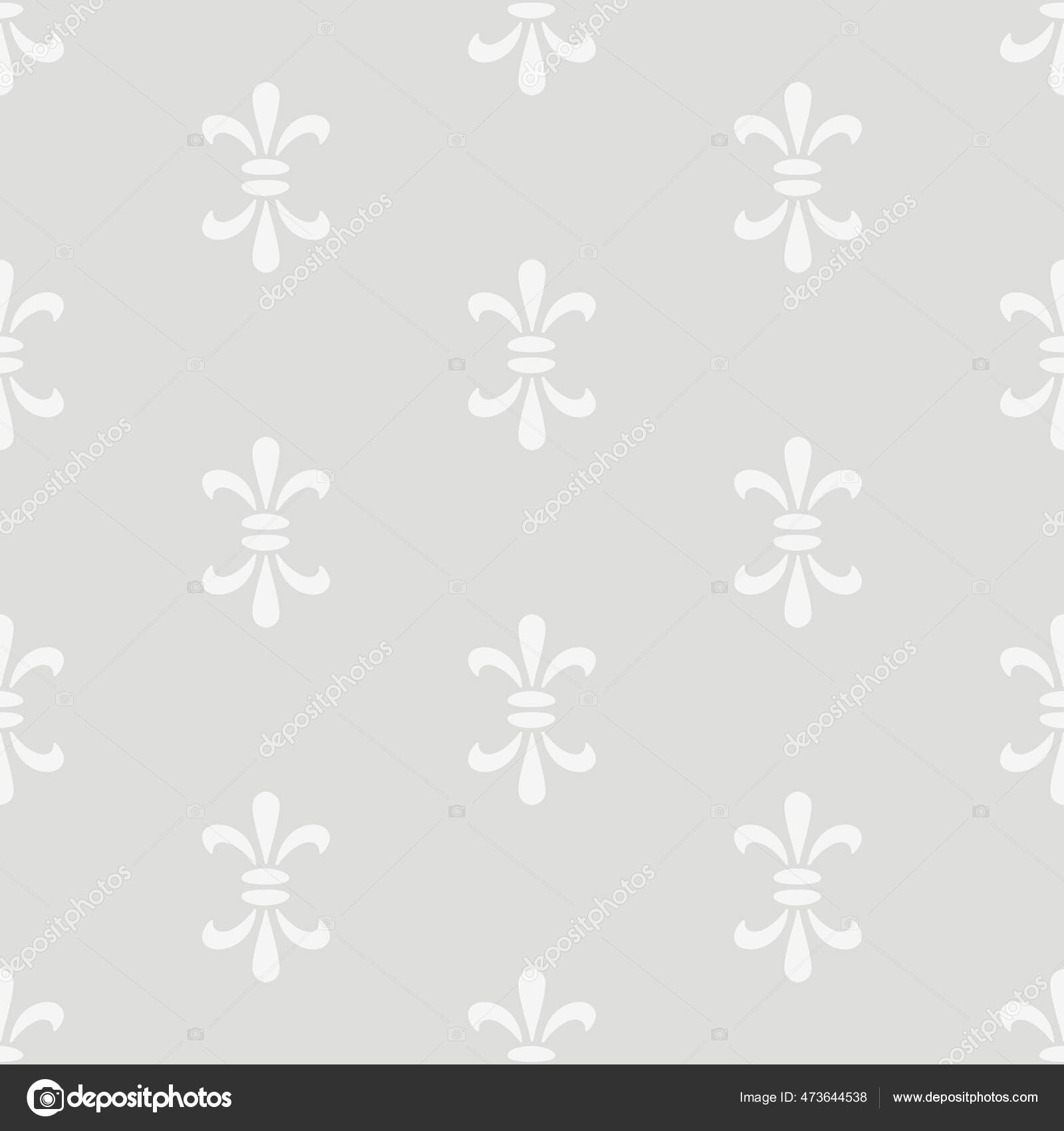 Simple Background Pattern White Decorative Ornament Gray Background ...