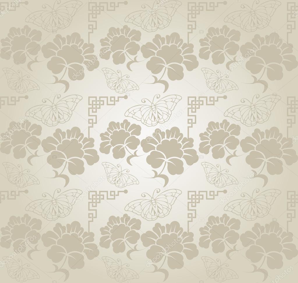 Asian background texture pattern Stock Vector by ©kio777 75876017