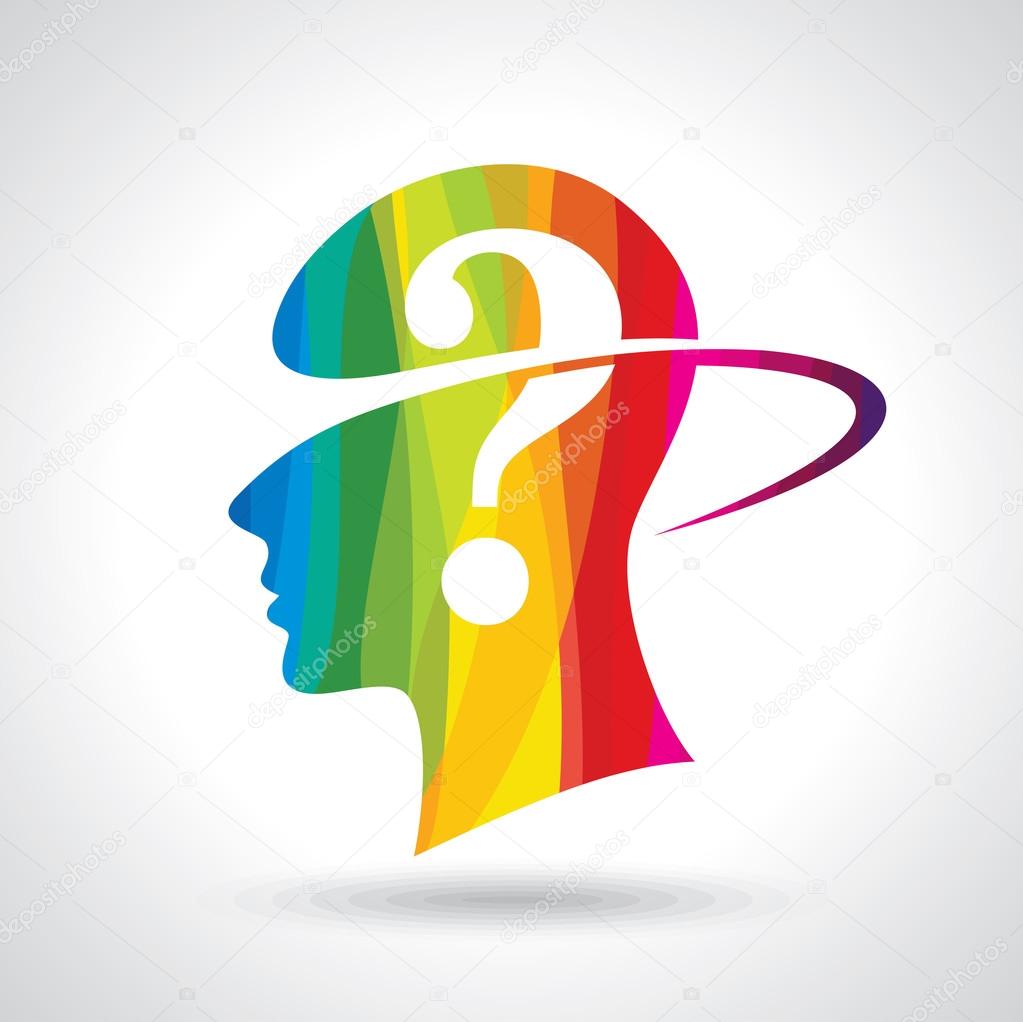 Man thinking with question mark Stock Vector by ©arrtfoto 94353178 Man thinking with question mark Stock Vector by ©arrtfoto 94353178