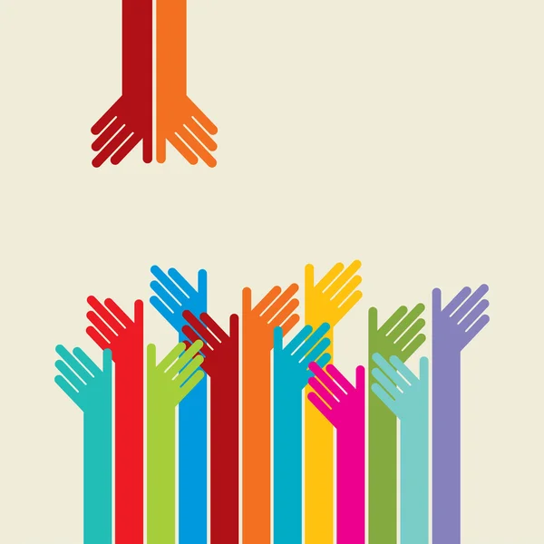 559 Hands raised logo Vector Images | Depositphotos