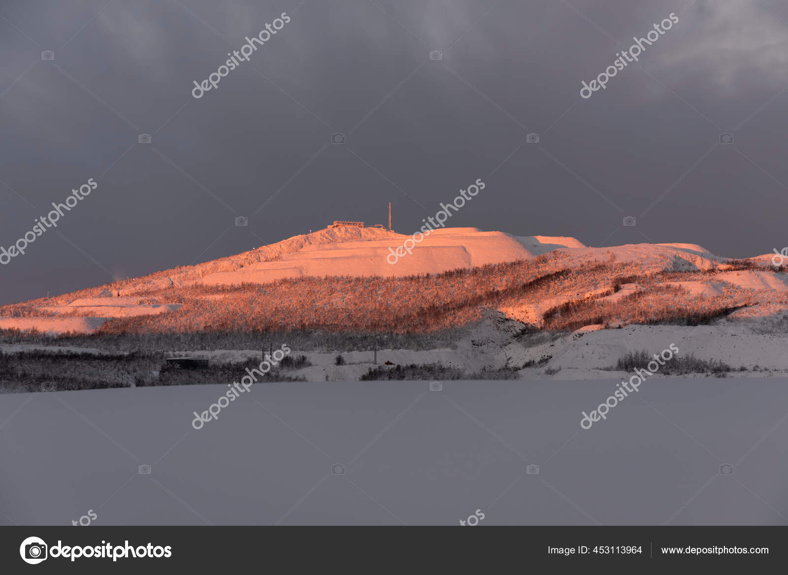 Kiruna Mine Largest Most Modern Underground Iron Ore Mine World — Stock ...