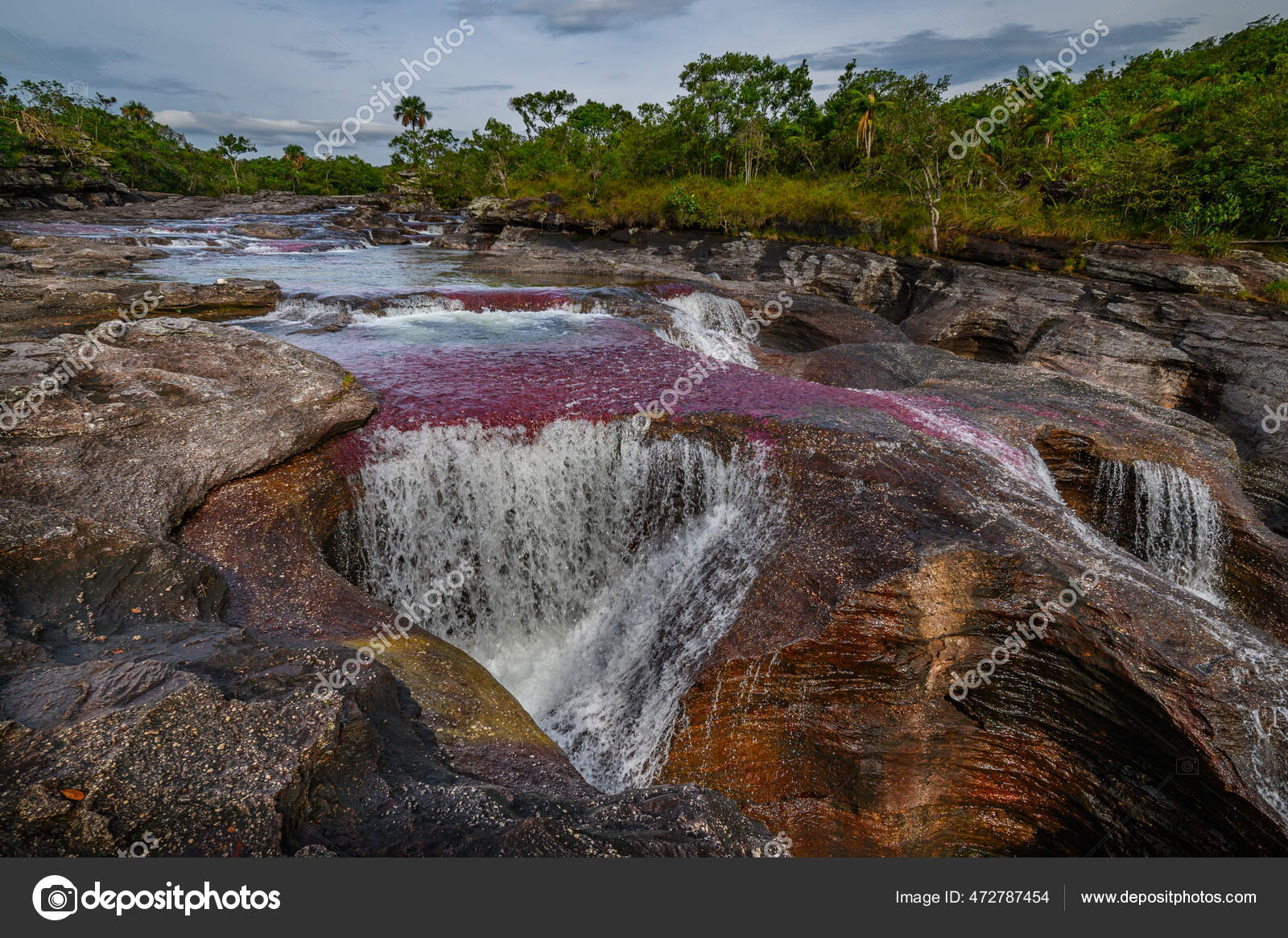 Rainbow River Five Colors River Colombia One Most Beautiful Nature ...