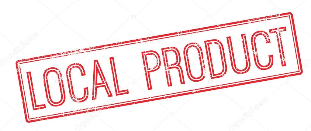 Local Product red rubber stamp on white Stock Vector Image by ...