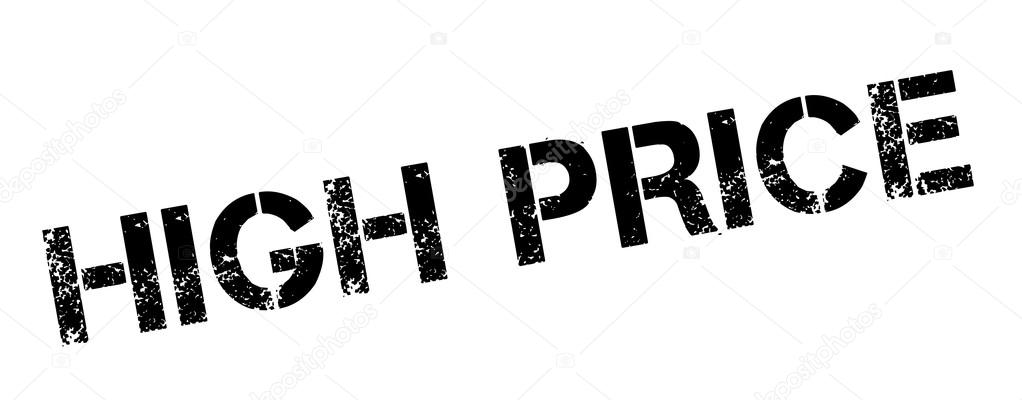 High Price black rubber stamp on white Stock Vector Image by ...