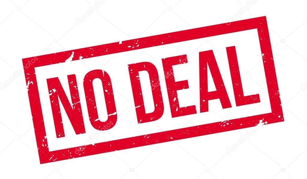 No Deal rubber stamp on white. Stock Vector Image by ©lkeskinen0 #124637008