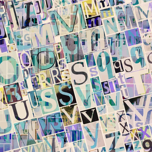 Newspaper, magazine alphabet — Stock Photo © flas100 #9400297