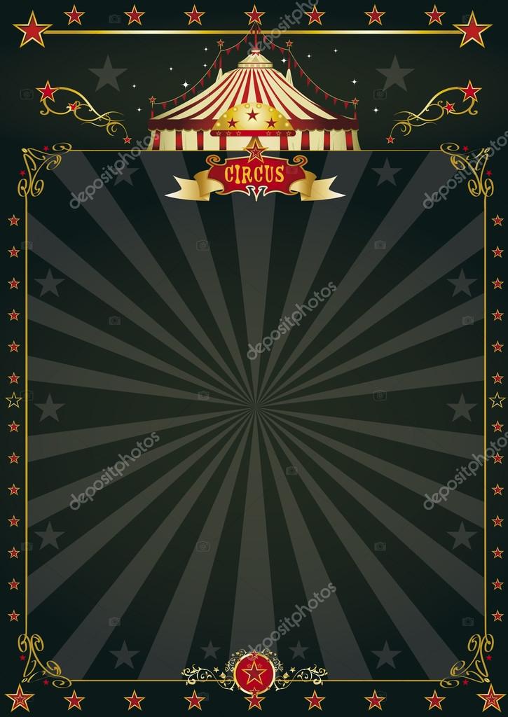 Magic black circus Stock Vector by ©tintin75 105054912