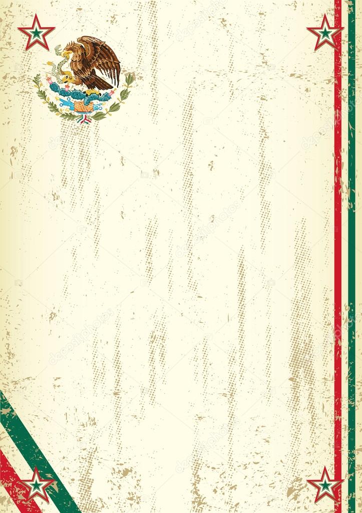 Fondo retro mexicano Vector de stock #52724909 de ©tintin75