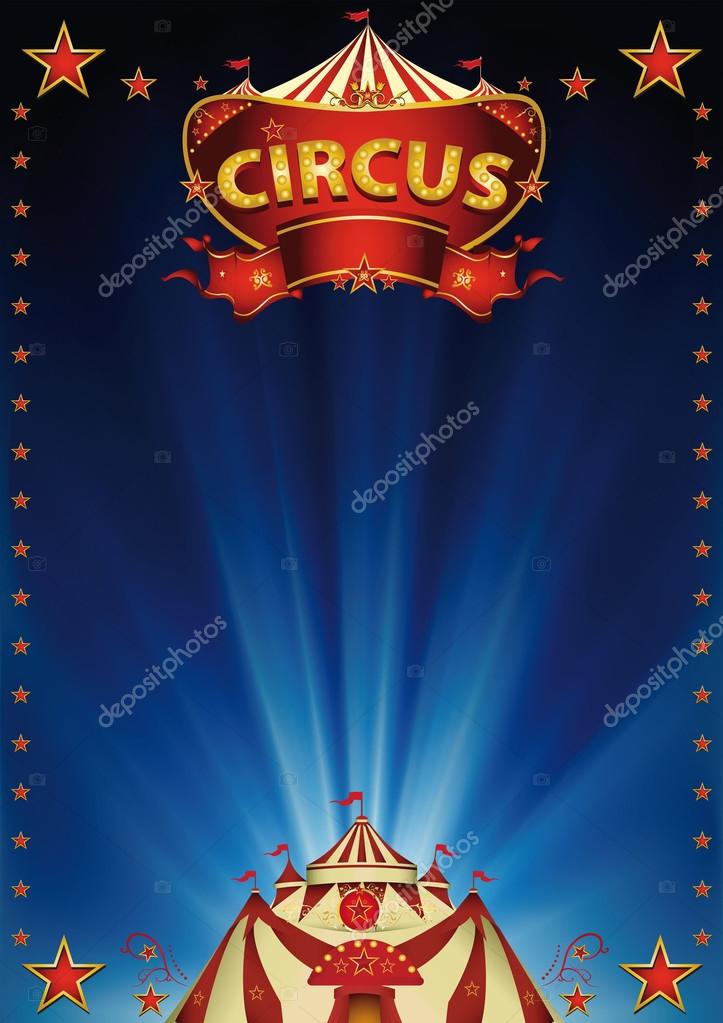 Circus Blue New Circus Background For A Poster #ad, #blue,, 60% OFF