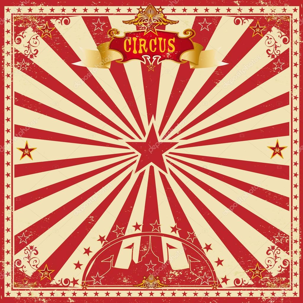 Circus grunge greeting card Stock Vector Image by ©tintin75 #66926701