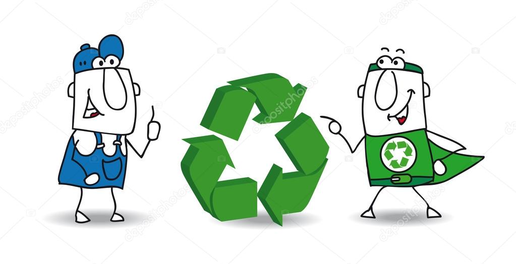 The recycling sign Stock Vector Image by ©tintin75 #72699025