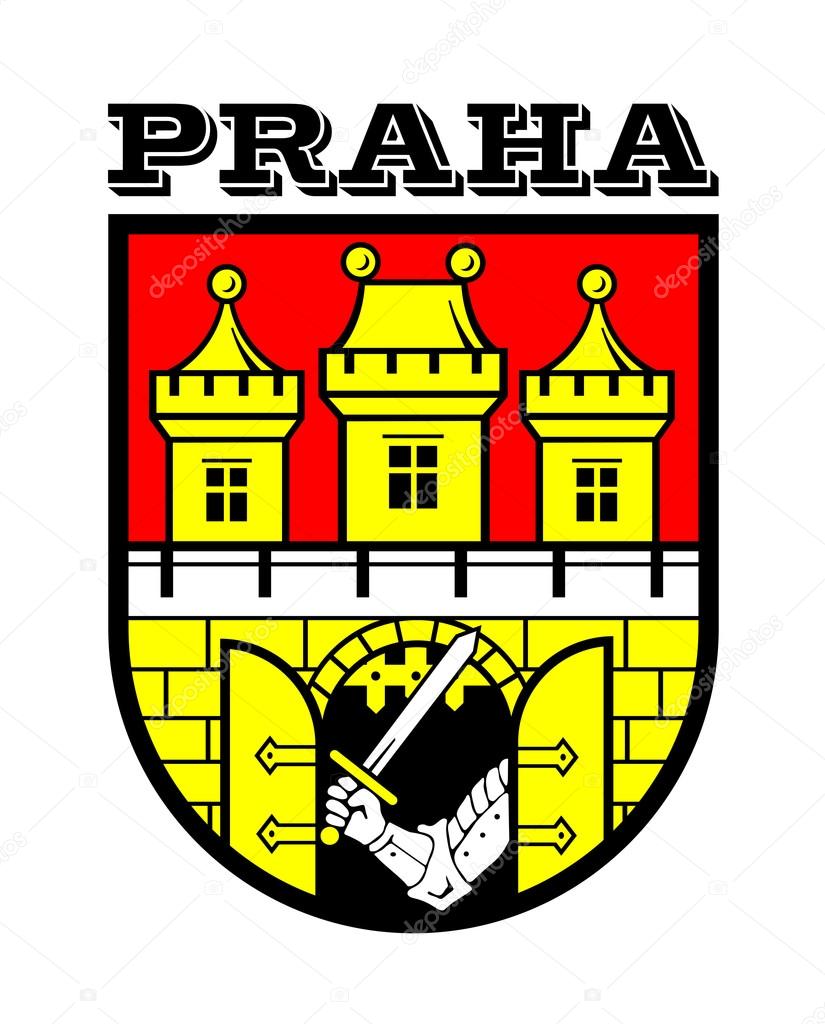 Praha znak Stock Vector by ©vitart 96868694