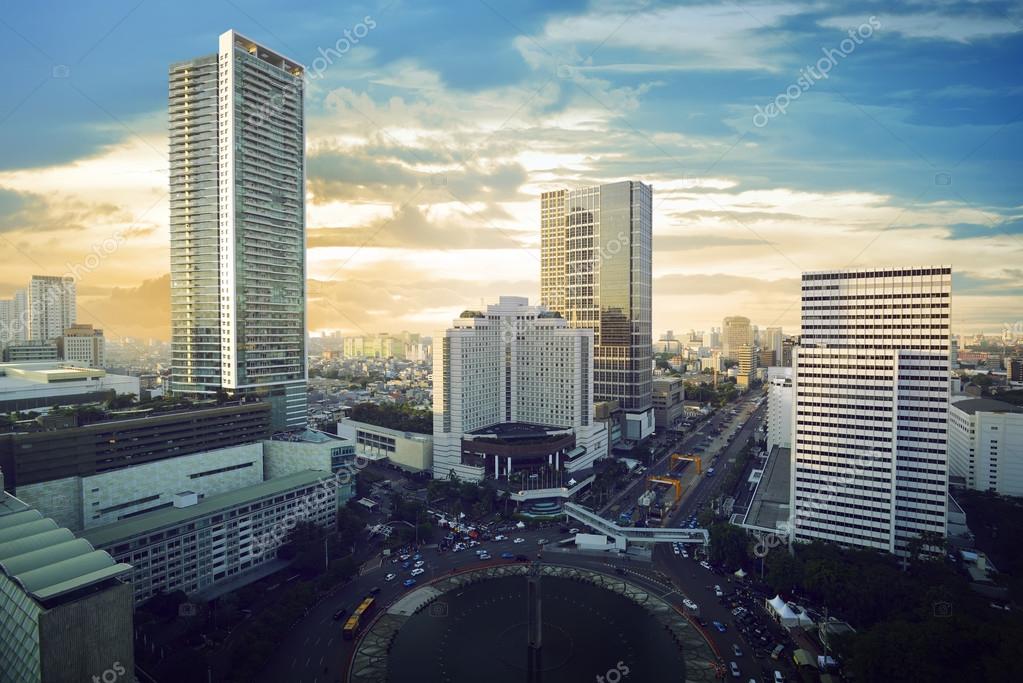 Jakarta City view Stock Photo by ©leolintang 103423670