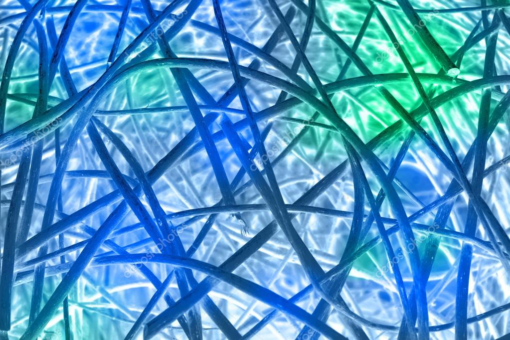 Abstracto azul líneas verdes fondo textura: fotografía de stock ...