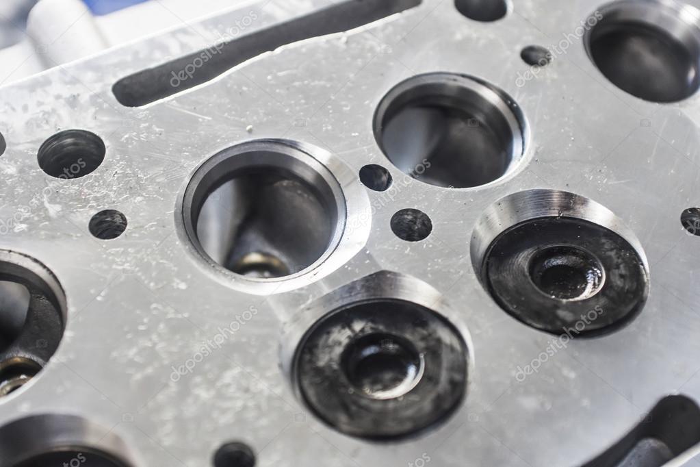 New cylinder head of a diesel engine Stock Photo by ©Beaver1488 91602836