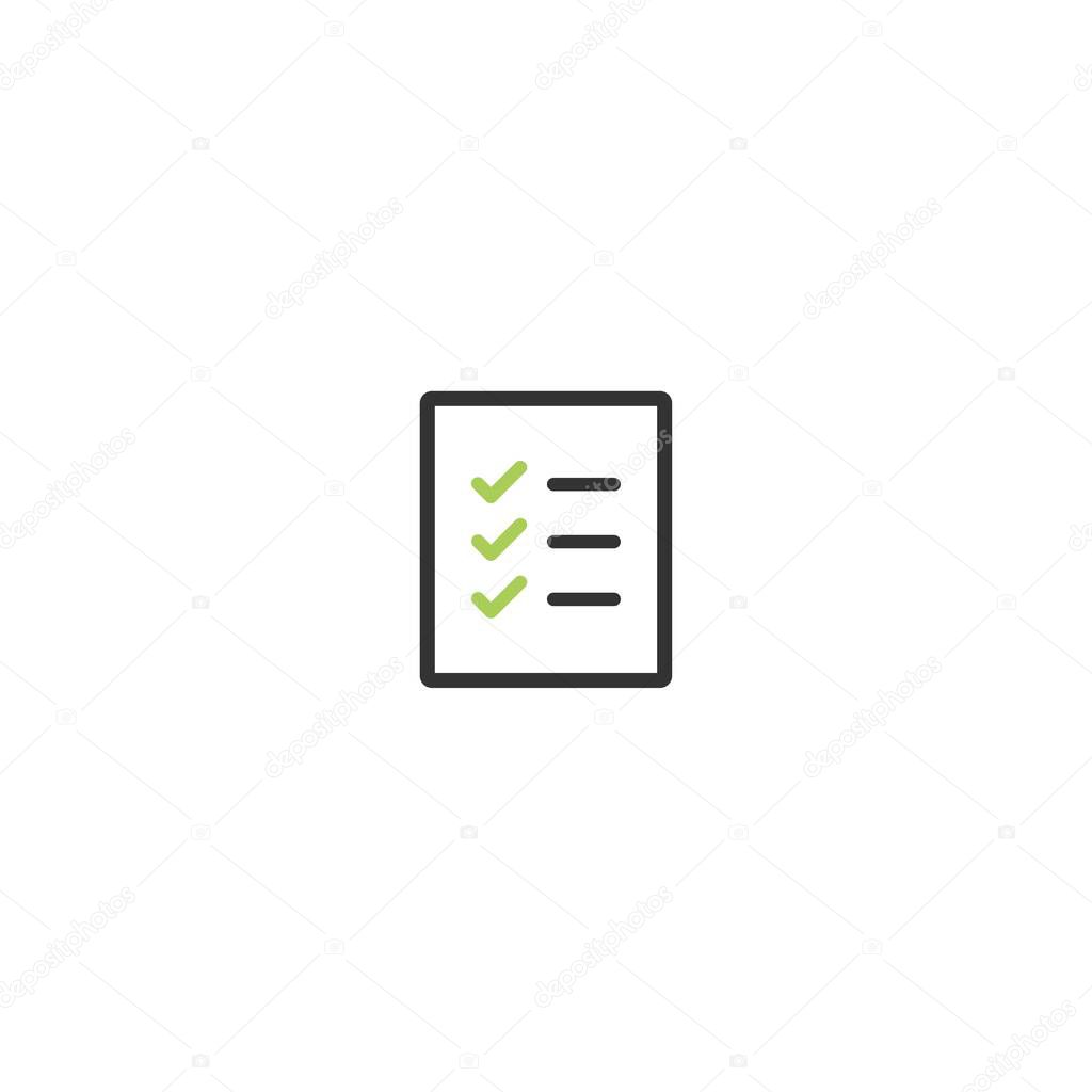 Lista De Verificación De Tareas Pendientes Con Garrapatas Y Puntos