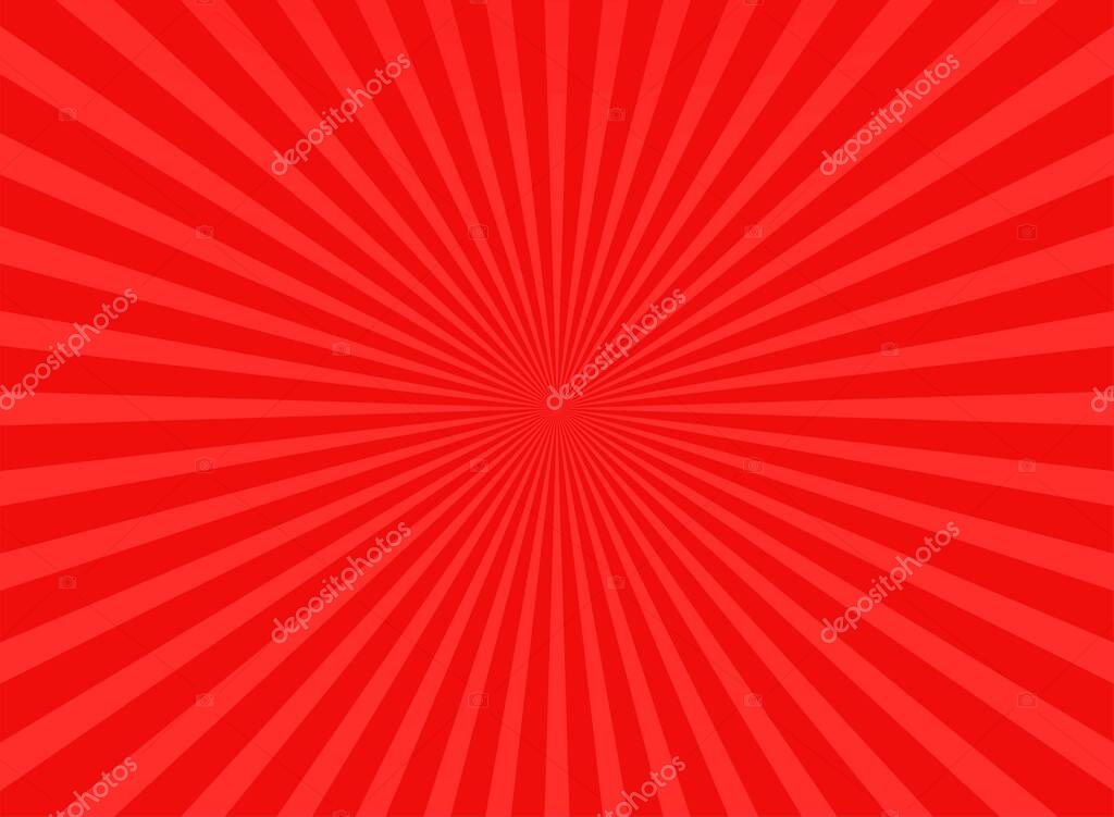 Fondo abstracto de luz solar. color rojo estalló fondo. Ilustración ...