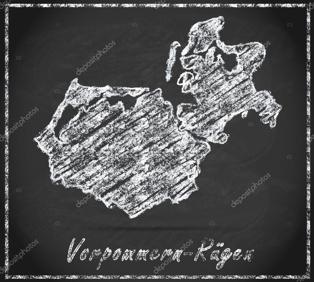 El mapa de Vorpommern-Ruegen 2022