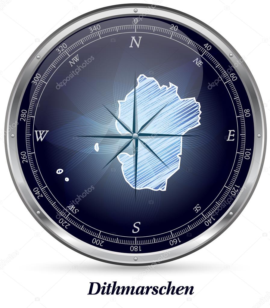 El mapa de Dithmarschen 2024