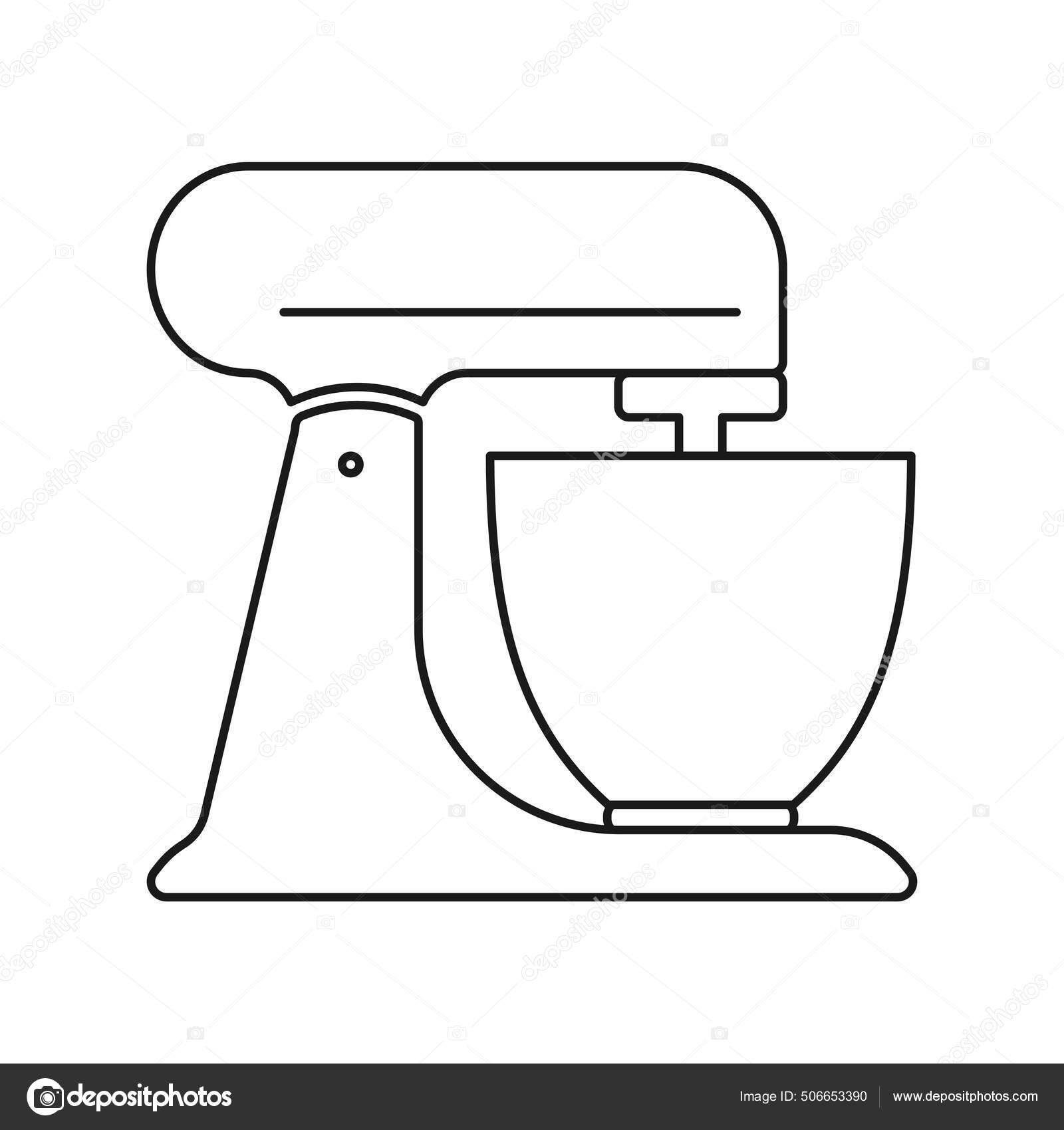 Kitchen Mixer Drawing