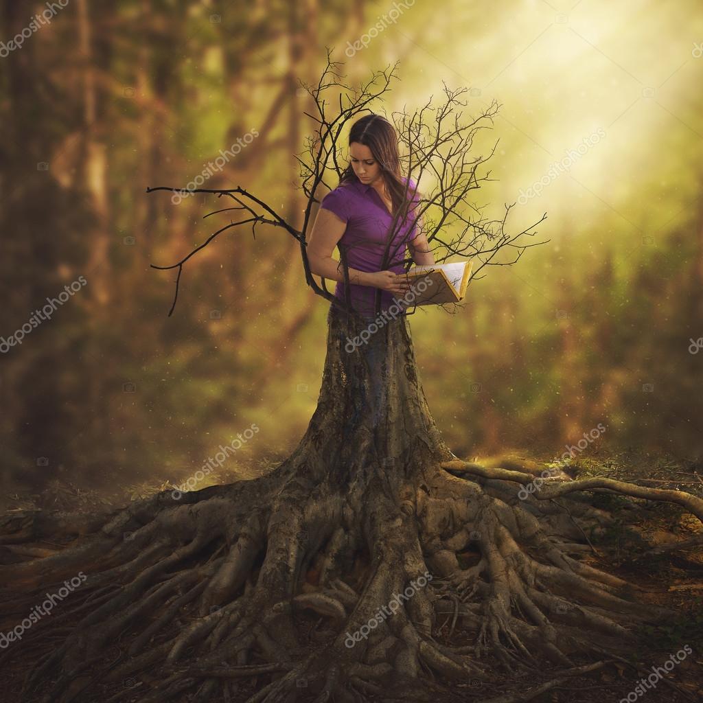 Turning into a tree — Stock Photo © kevron2002 #105056392