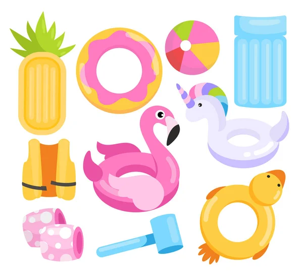 Pool Toys Clipart
