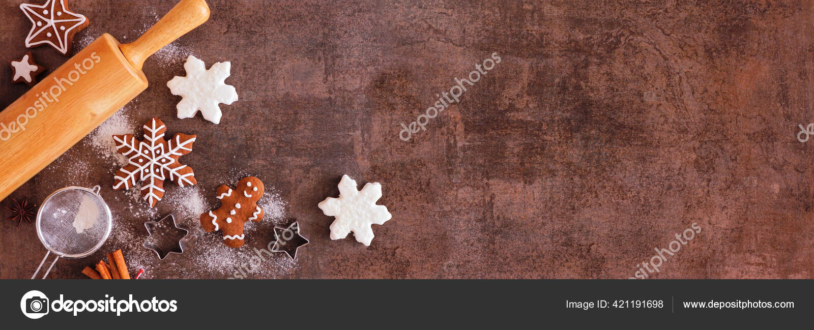 Christmas Baking Border