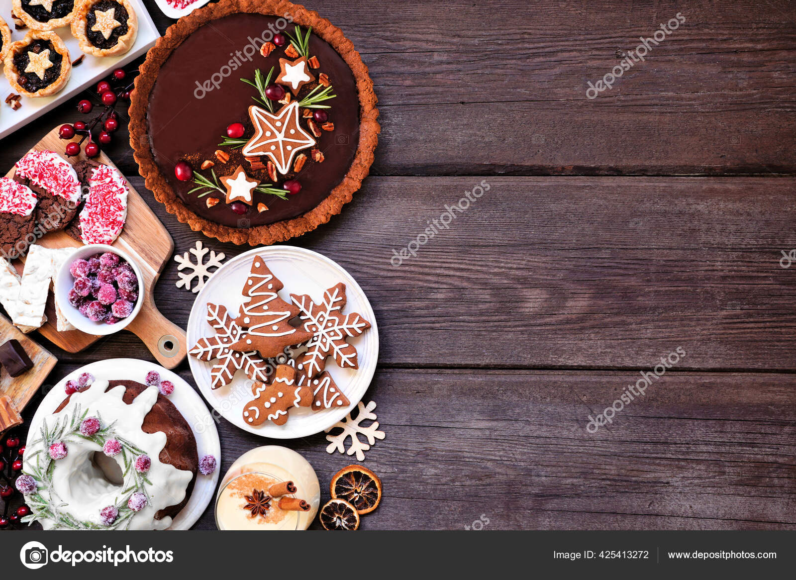 Christmas Baking Border