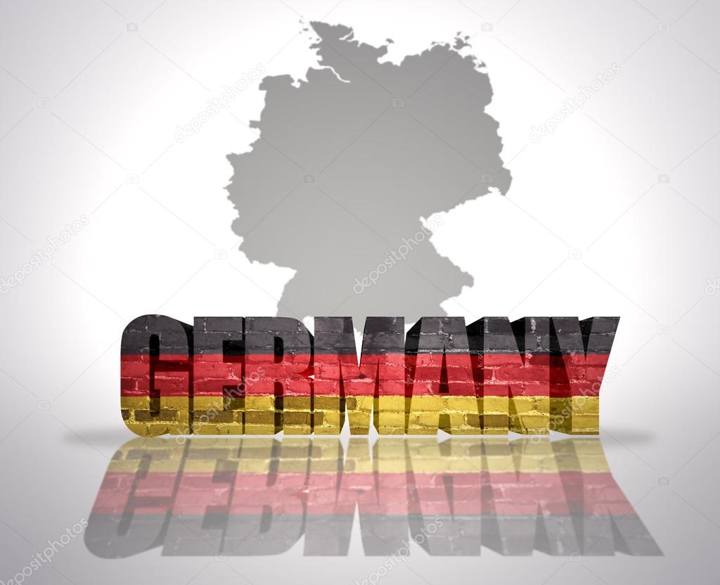 Word Germany on a map background Stock Photo by ©Ruletkka 58380669