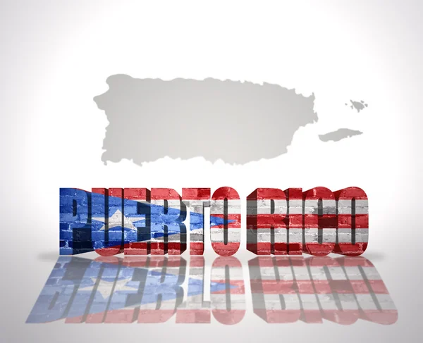 Word Puerto Rico on the white background — Stock Photo © Ruletkka #59827191