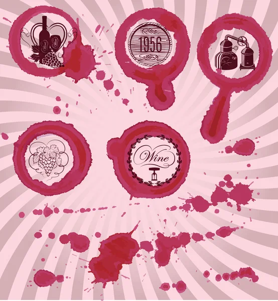 ᐈ Wine rings stock animated, Royalty Free wine ring vectors | download ...