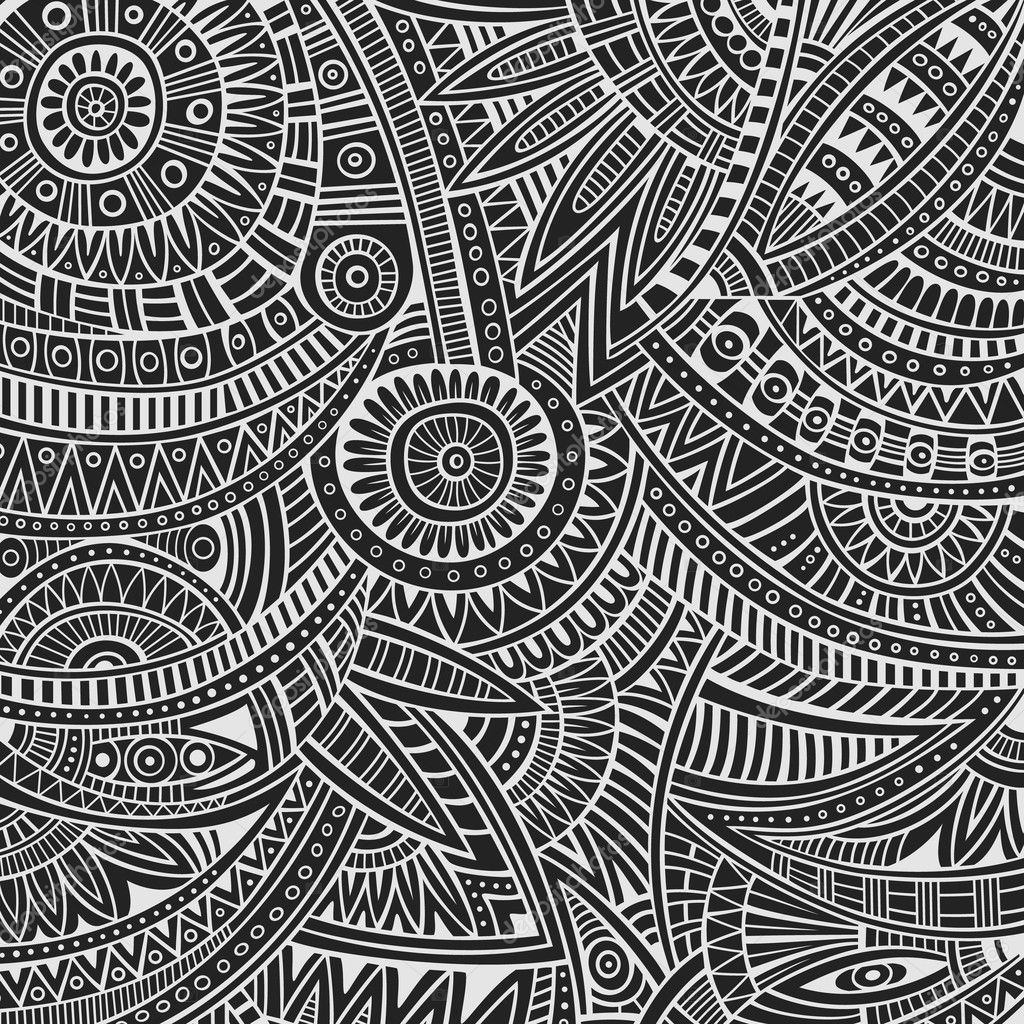 Tribal ethnic background Stock Vector by ©3dsparrow 57454741