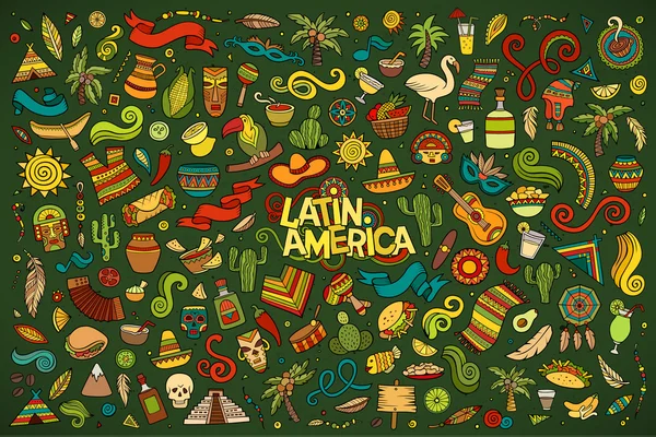 Latin American Culture Vector Latin American Collage – Kolaj